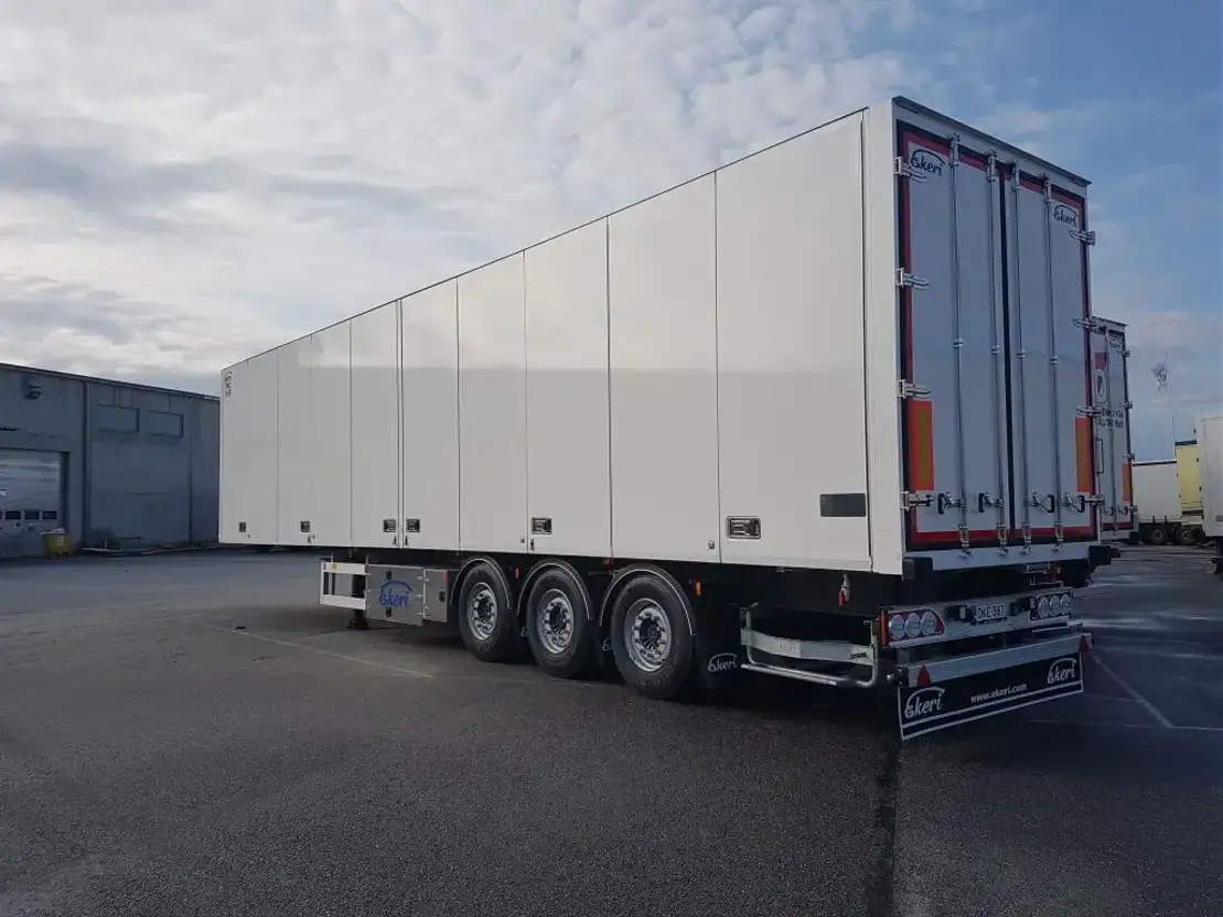 Ekeri FRC classed semi-trailer | Gesloten opbouw oplegger - TrucksNL