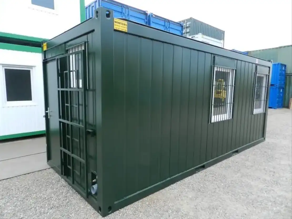 Diversen 6 x 2,4m - 20ft Bureaucontainers | Geisoleerde zeecontainer ...