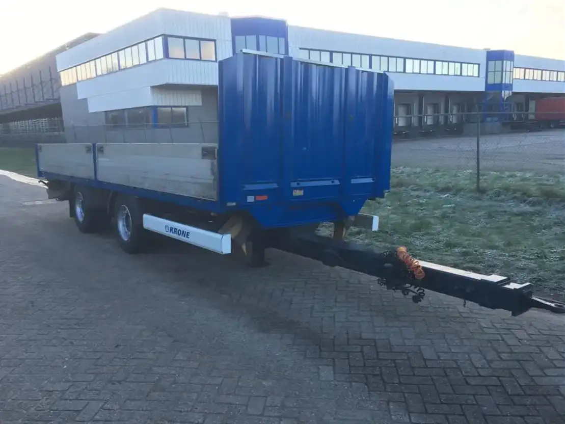 Krone ZZ - 2 As Wipkar Open, 27-WB-TD | Open laadbak aanhanger - TrucksNL