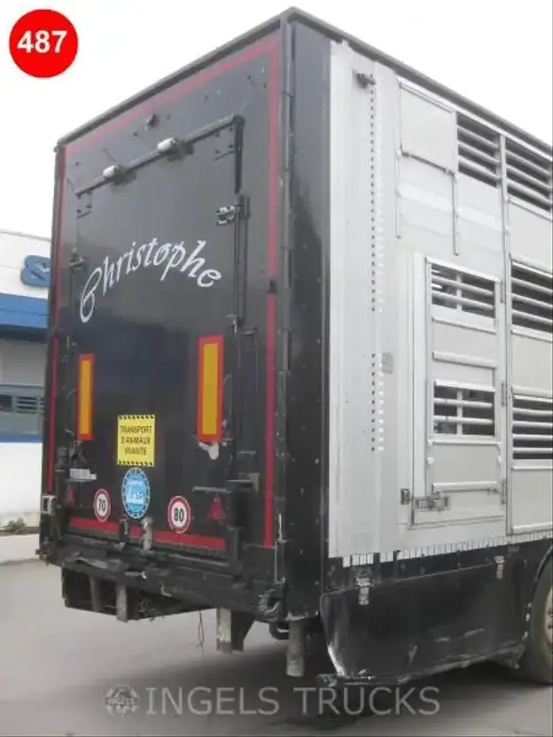 Pezzaioli SBA63 livestock semi trailer | Vee oplegger - TrucksNL