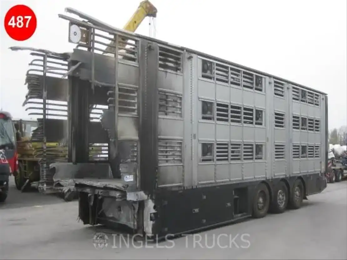 Pezzaioli SBA63 livestock semi trailer | Vee oplegger - TrucksNL