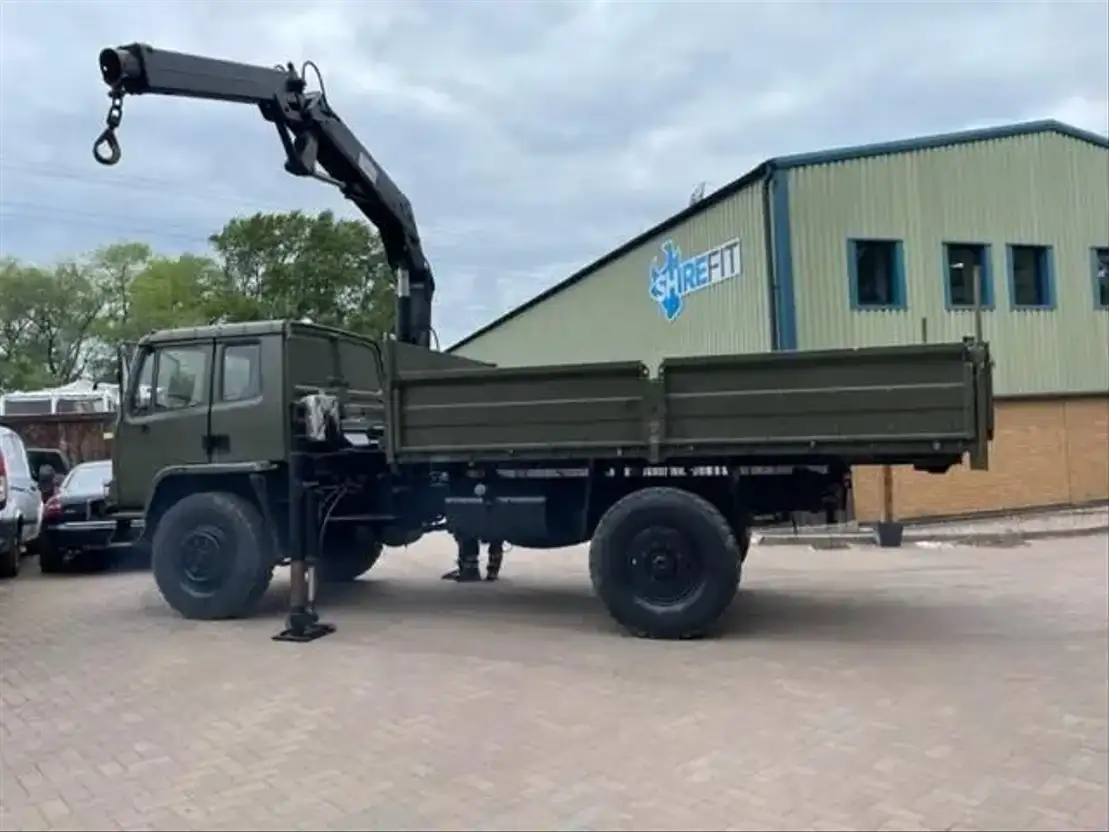 DAF Leyland DAF 4x4 Crane Truck ex military | Leger vrachtwagen - TrucksNL