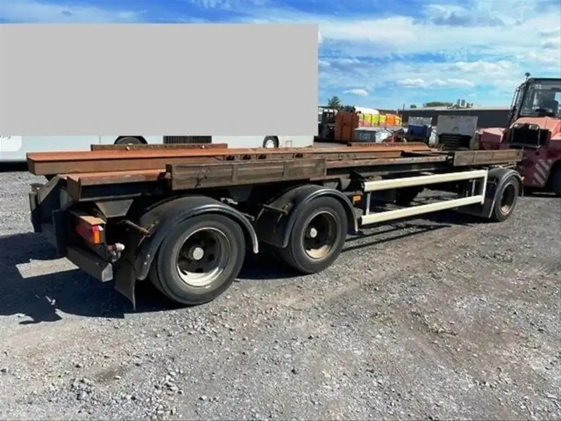 Huffermann HMA 2424 | Container chassis aanhanger - TrucksNL