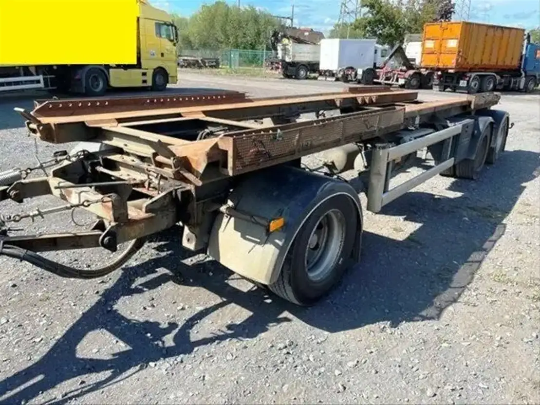 Huffermann HMA 2424 | Container chassis aanhanger - TrucksNL