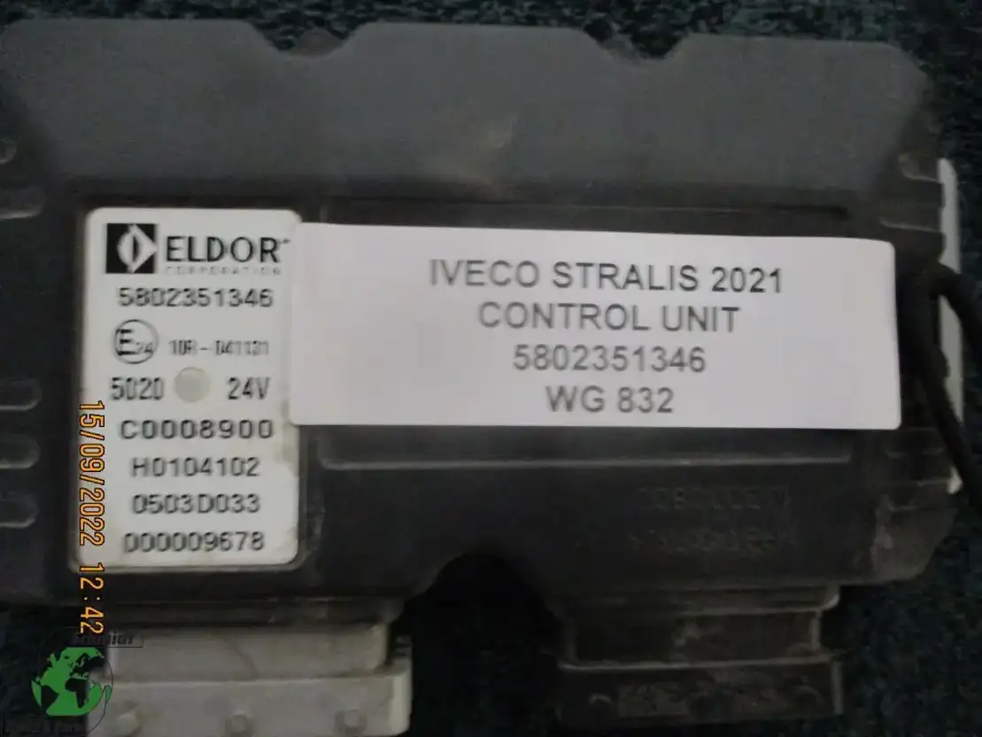 Iveco Stralis 5802351346 Control Unit Euro 6 2021 | Elektra vrachtwagen ...