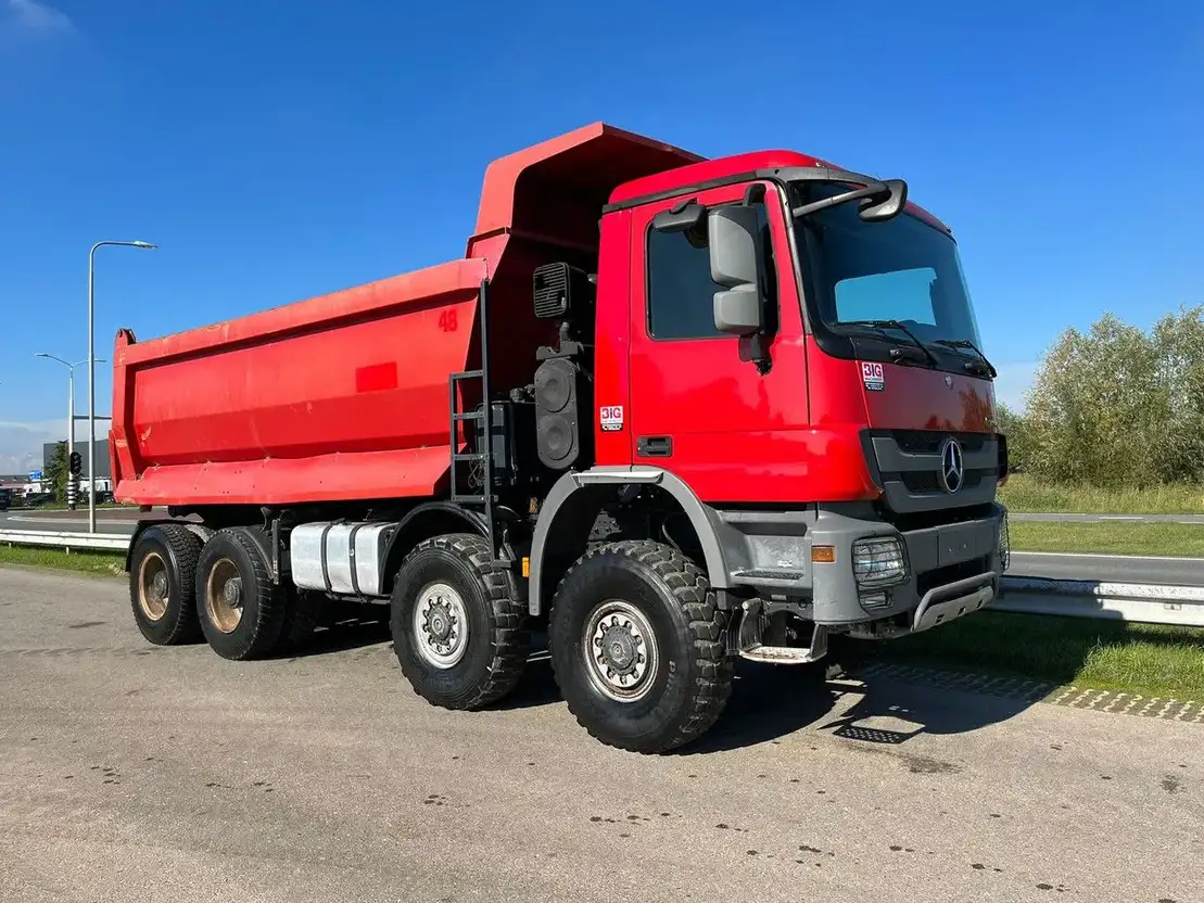 Mercedes-Benz Actros Mercedes-Benz 4841 8x8 Tipper | Kipper vrachtwagen ...