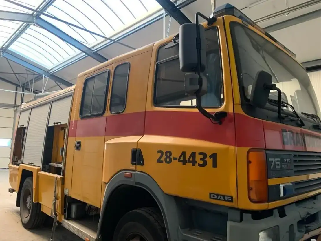 DAF 75.270 CF 75 270 4x4 brandweerauto, expeditie truck, camper ...