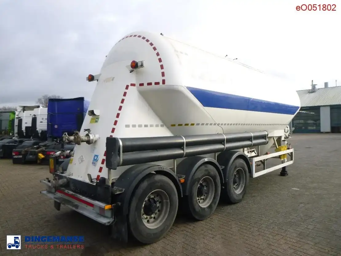 Feldbinder Powder tank alu 36 m3 / 1 comp | Tankoplegger - TrucksNL