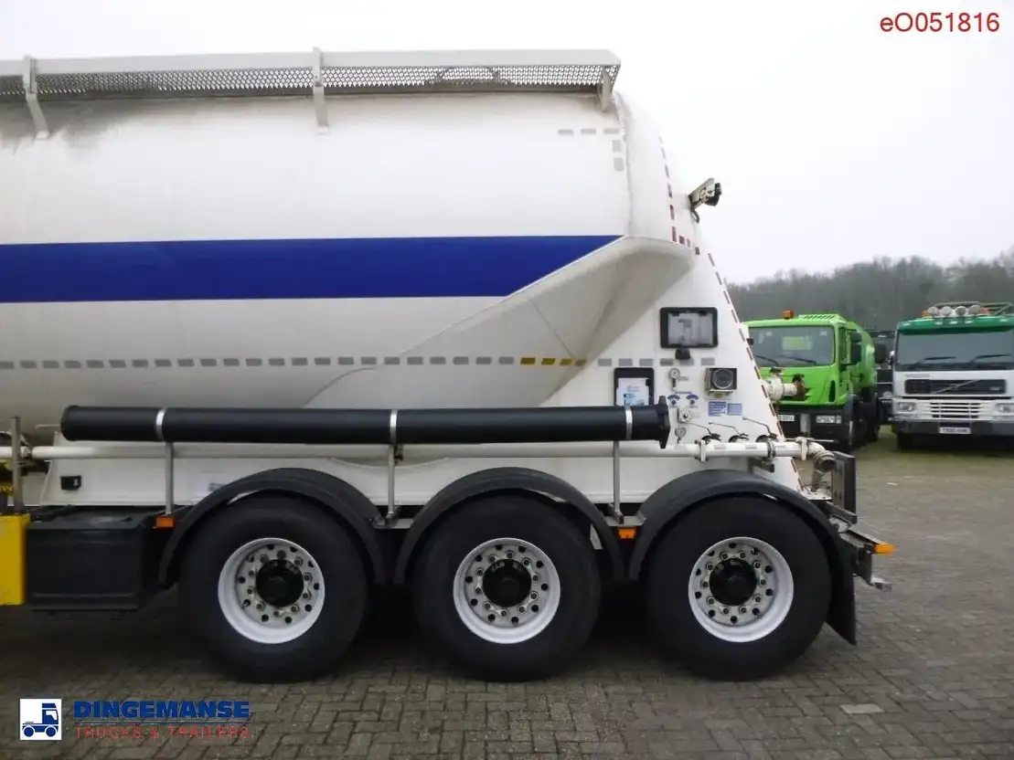 Feldbinder Powder tank alu 36 m3 / 1 comp | Tankoplegger - TrucksNL