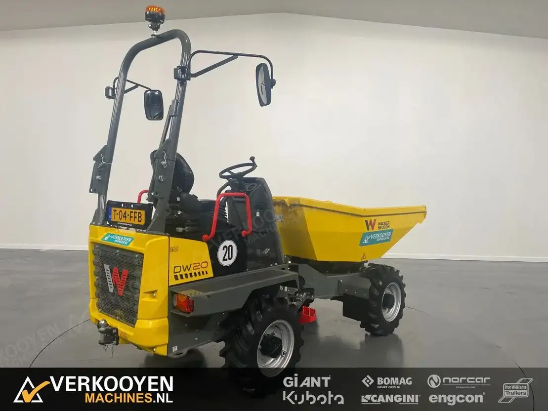 WACKER NEUSON DW20 Swivel Dumper | Wieldumper - TrucksNL