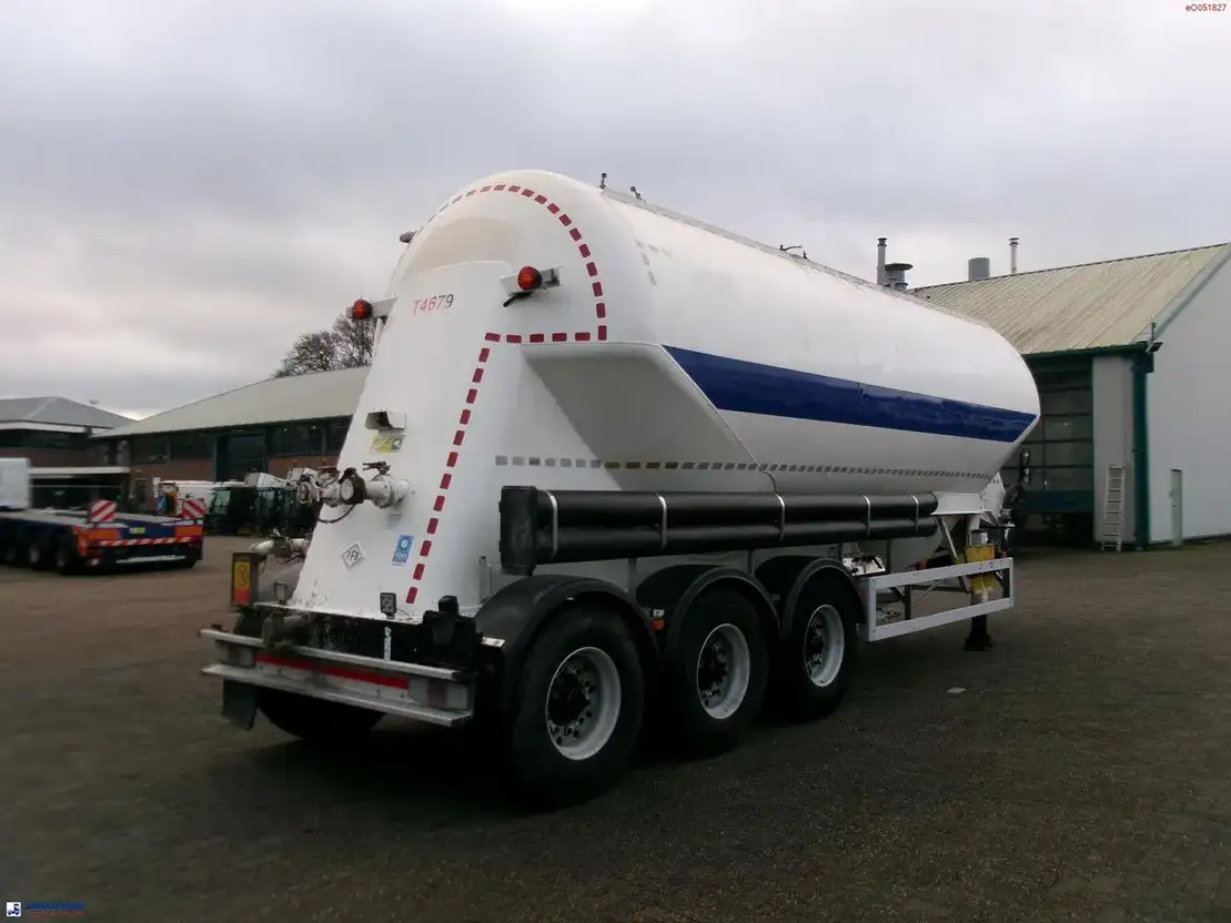 Feldbinder Powder tank alu 36 m3 / 1 comp | Tankoplegger - TrucksNL