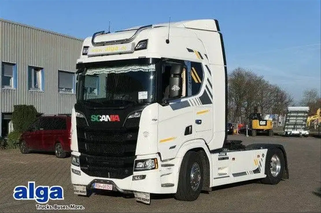 Scania R520 4x2 V8 Alcoa Dura Bright RetarderKlima | Standaard trekker ...
