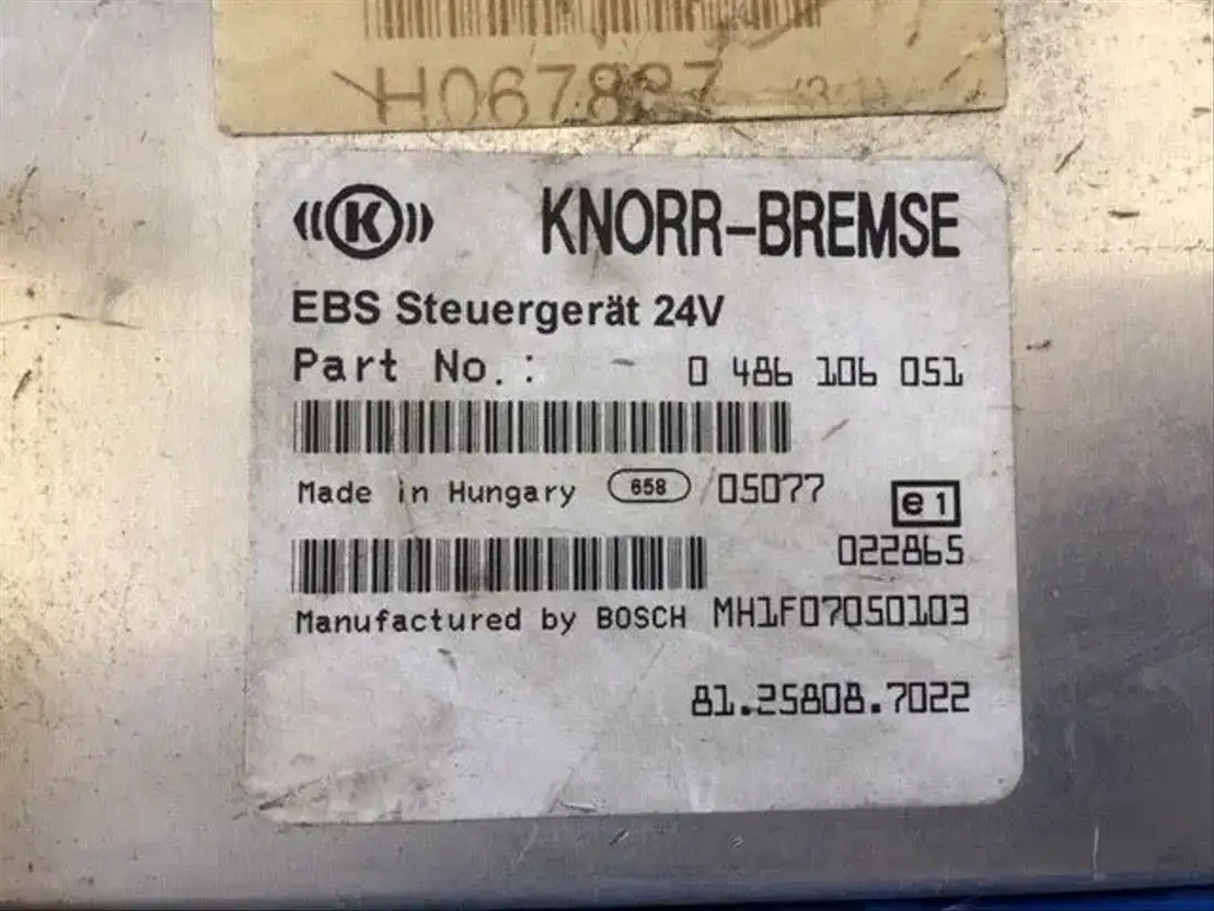 MAN 81.25808-7022 EBS Control Unit | Elektra vrachtwagen onderdeel - TrucksNL