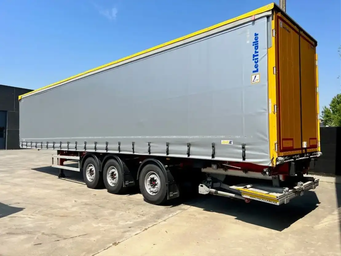 Lecitrailer SCHUIFZEILTRAILER - LIFTDAK - TRIDEC - LAADKLEP D'HOLLANDIA ...