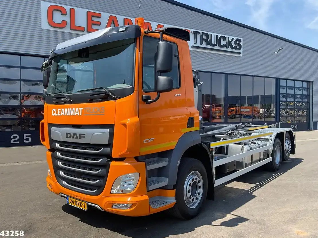 DAF CF 430 FAN VDL 21 Ton haakarmsysteem | Containersysteem vrachtwagen ...