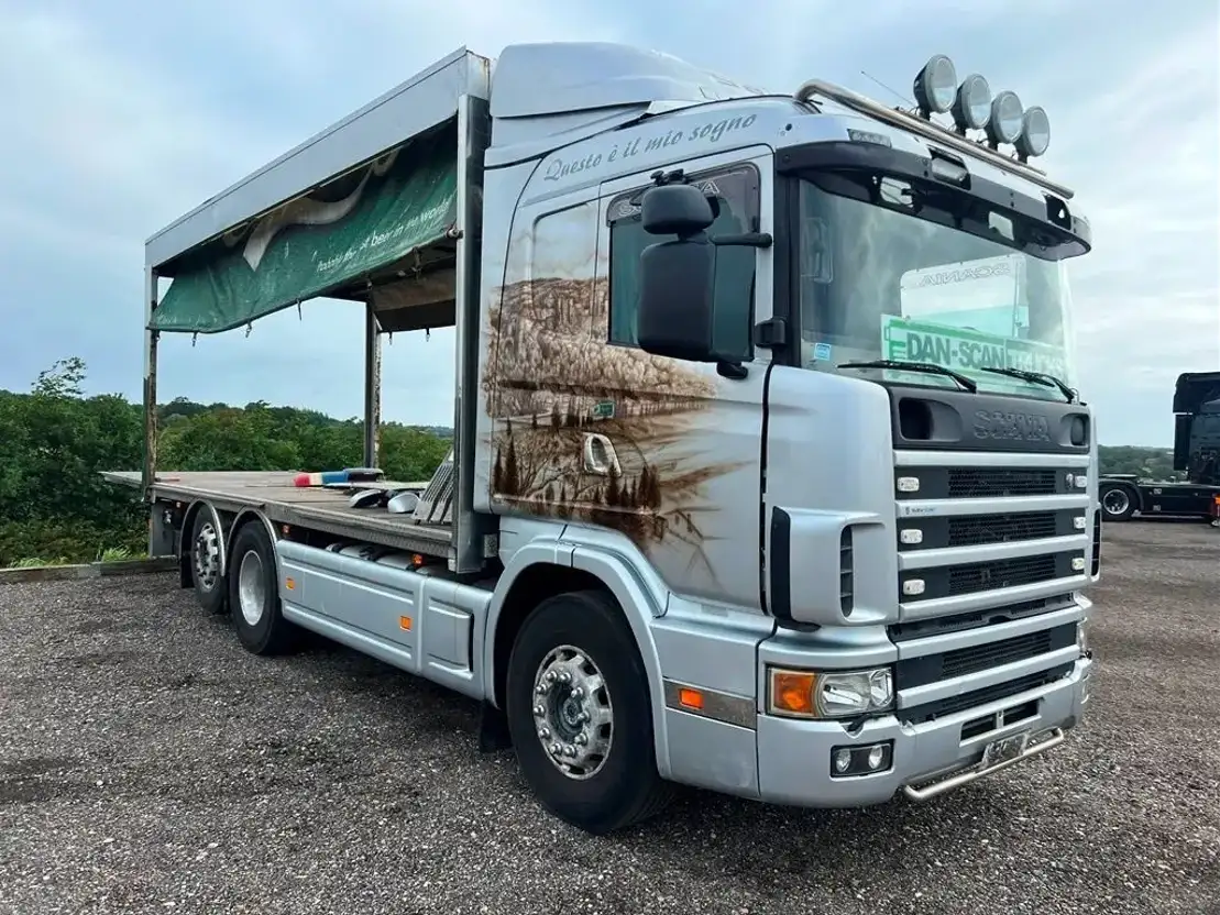 Scania R164-480 V8 Steel / Air suspension. | Oprij vrachtwagen - TrucksNL