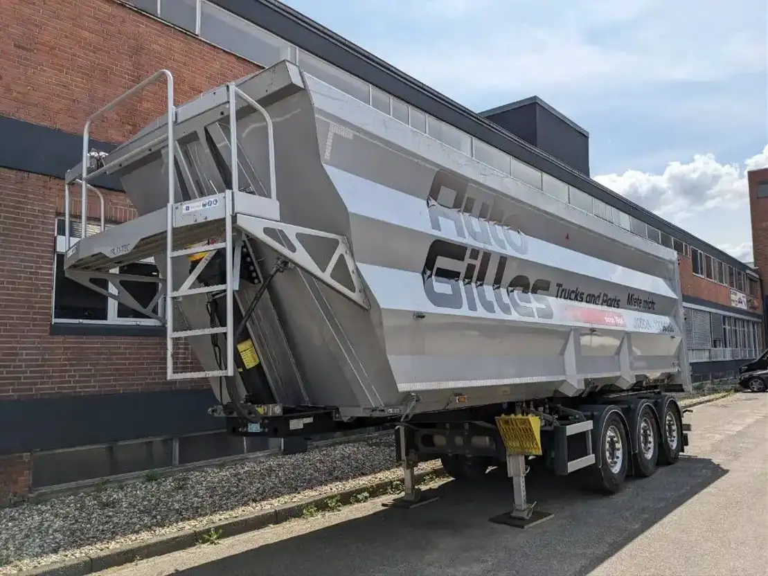 D-TEC VKT-1 Muldenkipper Kippauflieger 57cbm | Container chassis ...