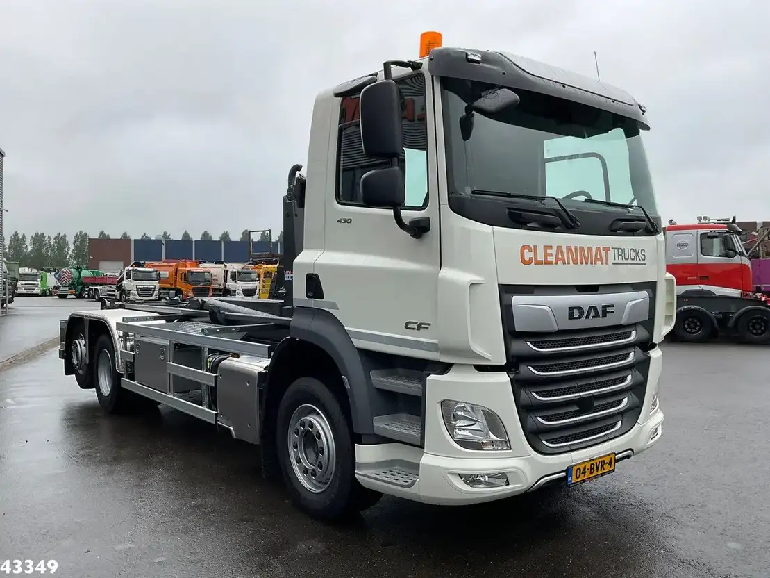 DAF CF 430 FAN VDL 21 Ton haakarmsysteem | Containersysteem vrachtwagen ...