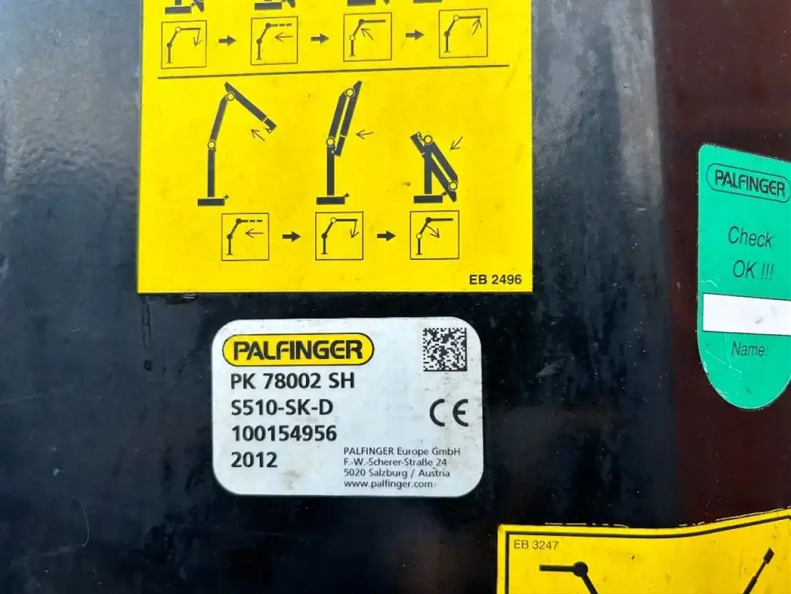 Volvo FM 460 8x2 Palfinger pk 78002-SH-F | Kraanwagen - TrucksNL