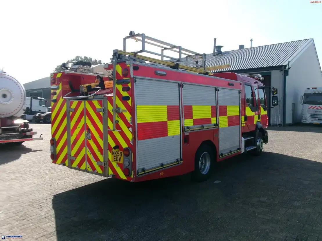 Volvo FL 280 4X2 RHD crewcab fire engine + pump & watertank ...