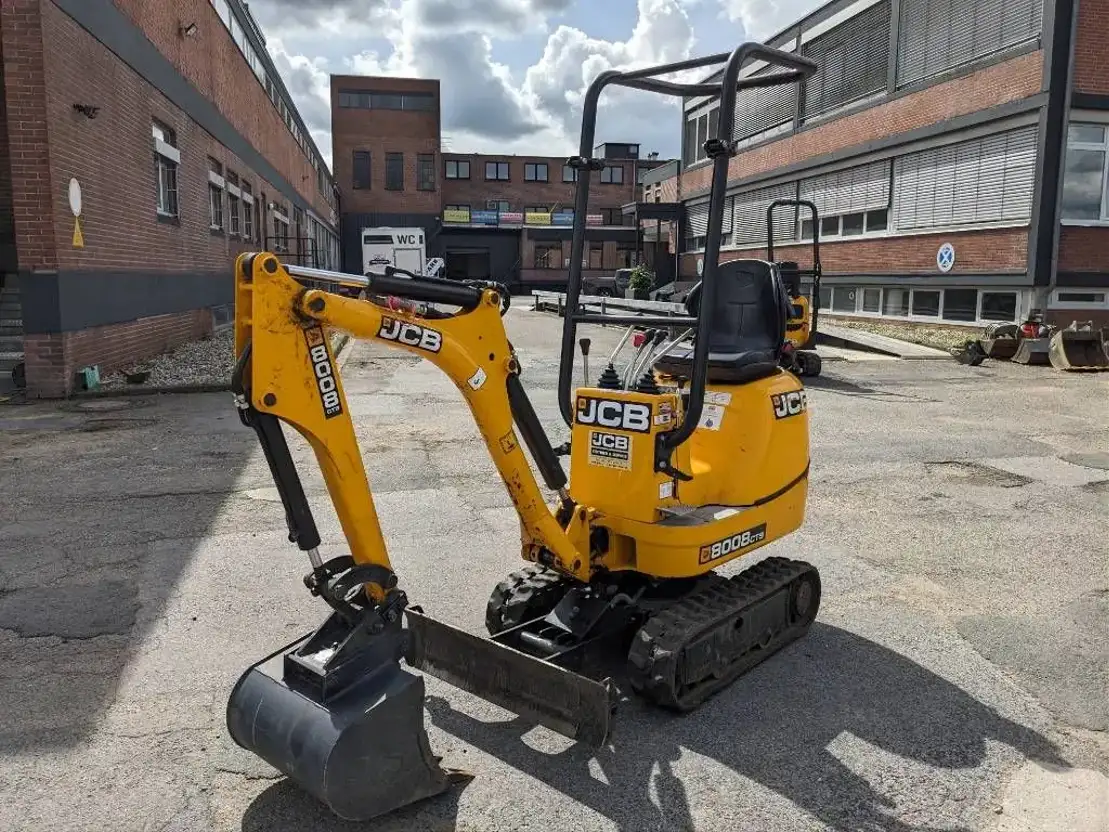JCB 8008 CTS Mikrobagger / Minibagger | Minigraafmachine rups - TrucksNL