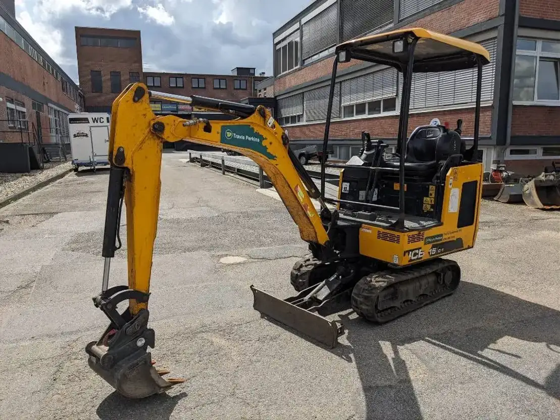 JCB 15 C-1 Minibagger / Kompaktbagger | Minigraafmachine rups - TrucksNL