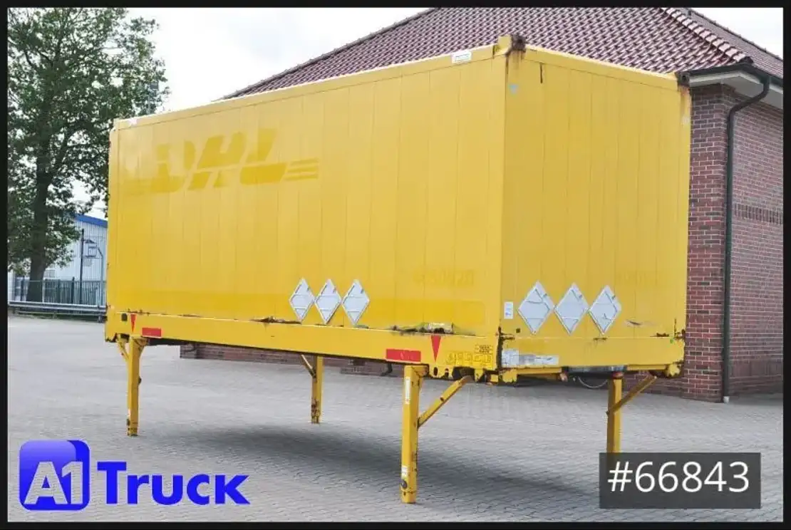 Krone BDF 7,45 Container, 2800mm innen, Wechselbrücke | Wissellaadbak ...