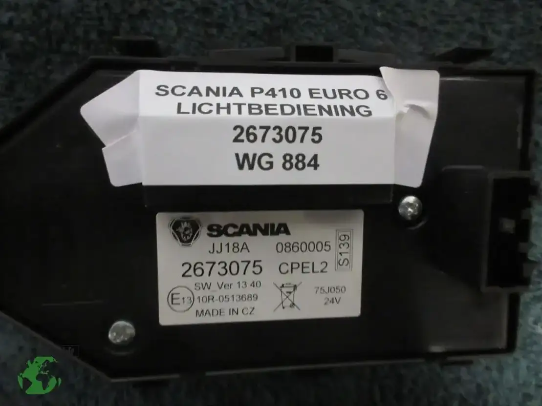 Scania P410 2673075 LICHTBEDIENING EURO 6 | Elektra vrachtwagen ...