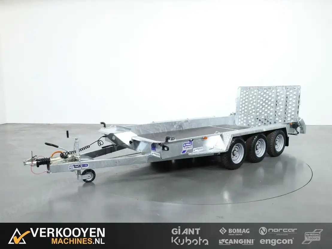 Ifor Williams GH146 BT 3-asser | Dieplader oplegger - TrucksNL