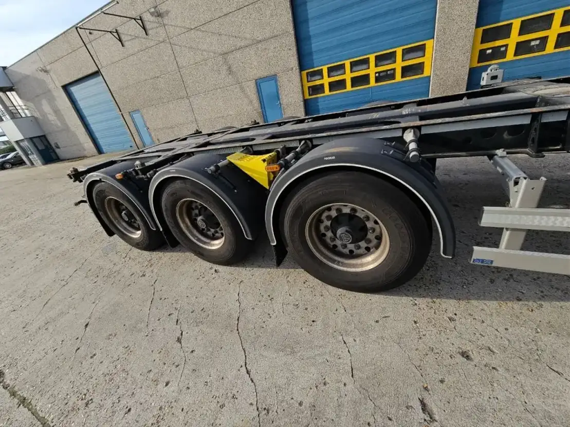 LAG Containerchassis 40FT zwanenhals - universeel superslider - 74406 ...