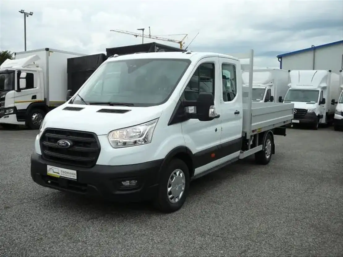 Ford Transit Pritsche Doppelkabine | Open laadbak bedrijfswagen - TrucksNL