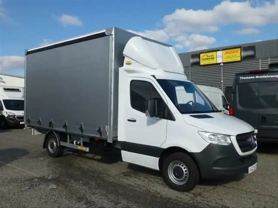 Mercedes-Benz Sprinter 317 CDI Pritsche Plane | Huifzeil bedrijfswagen ...