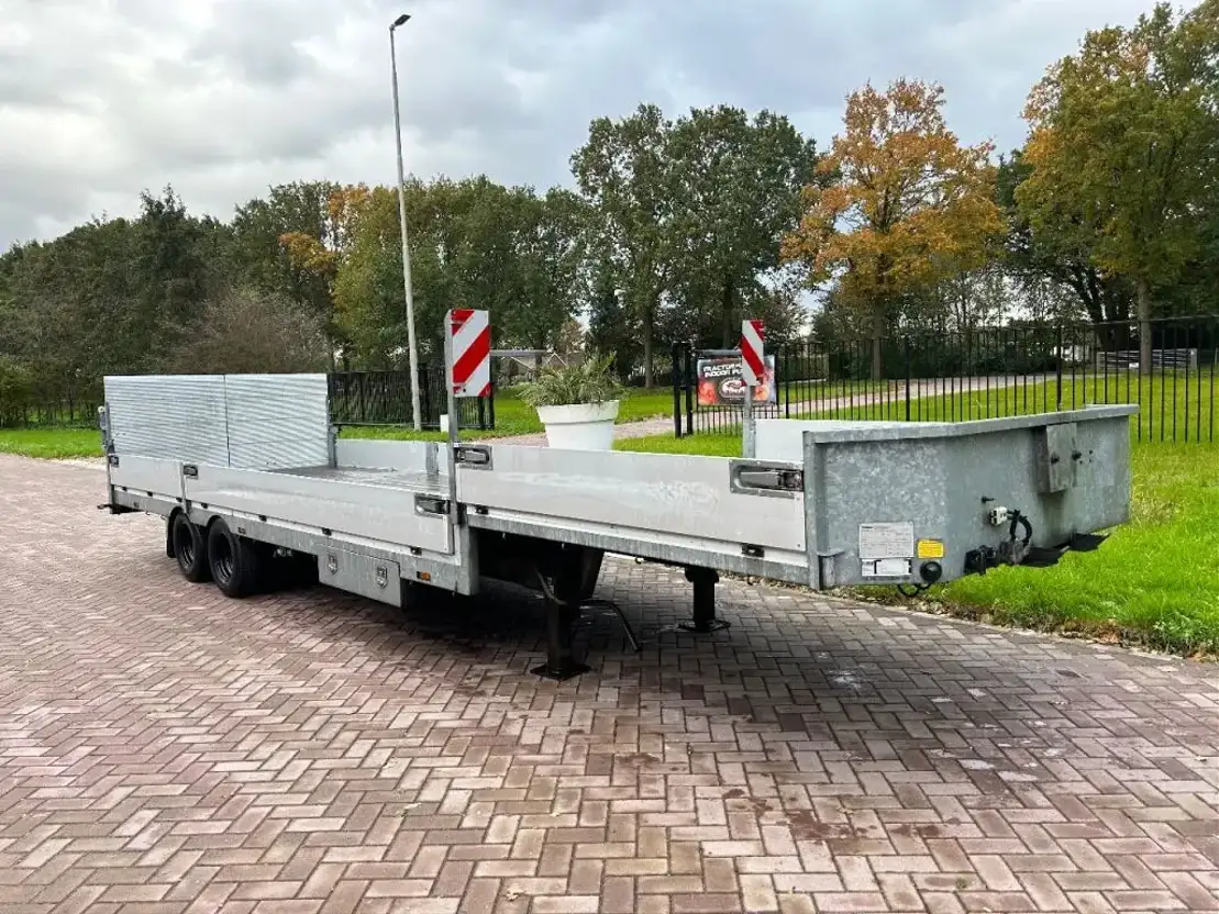 kuiper Be oplegger 9 ton knikvloer met luiken | BE oplegger - TrucksNL