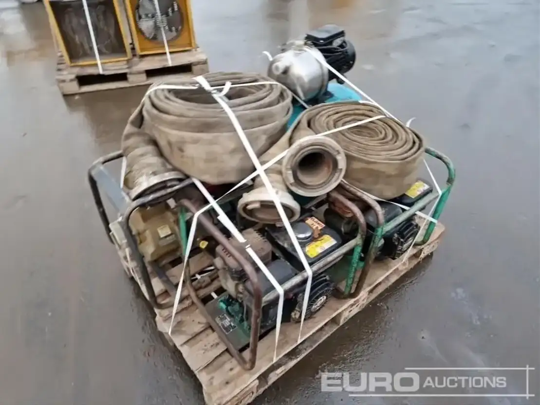 Diversen Pallet of Water Pumps (2 of), Pressurised Container, Water ...