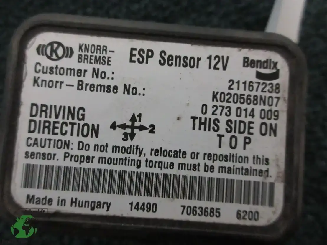 Volvo FL210 21167238 ESP SENSOR EURO 6 | Elektra vrachtwagen onderdeel ...