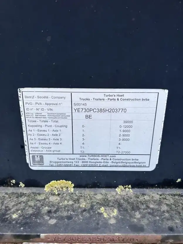 Diversen Container chassis ADR | Container chassis oplegger - TrucksNL