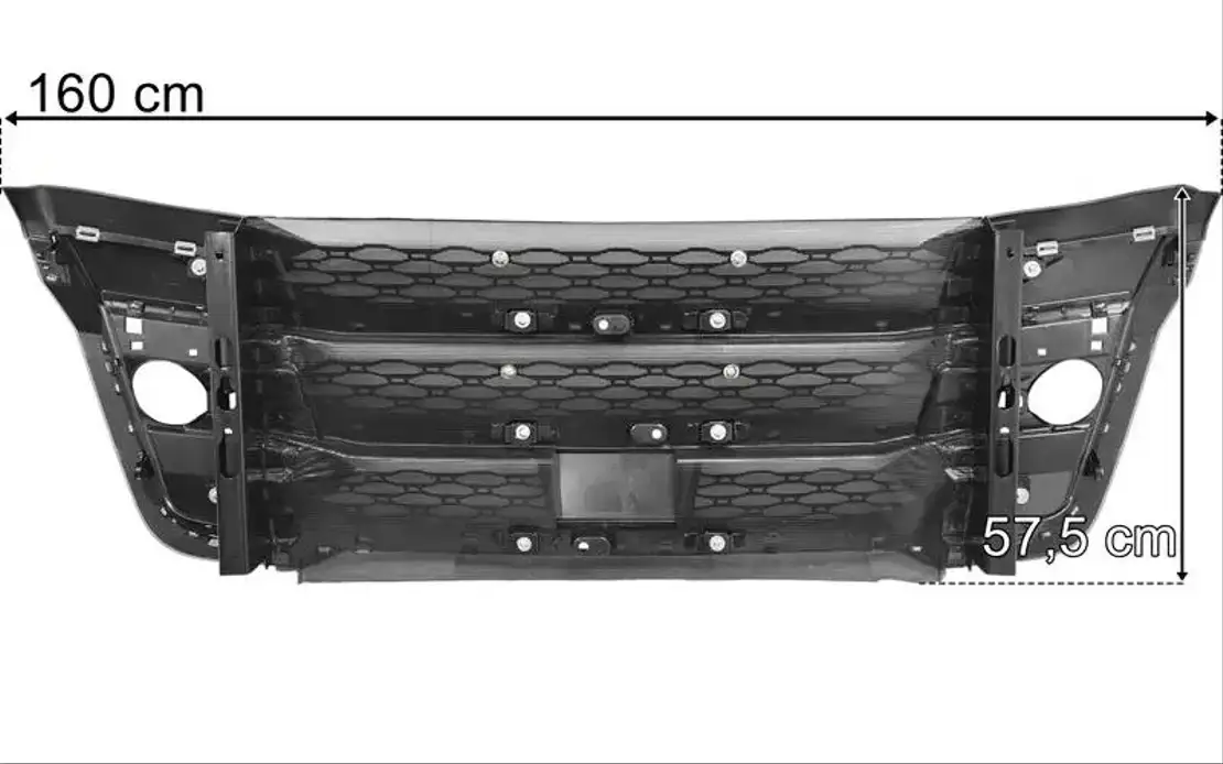 DAF XF/XG 21- ONDERGRILLESET 2311439 + 2311440 | Grille vrachtwagen ...
