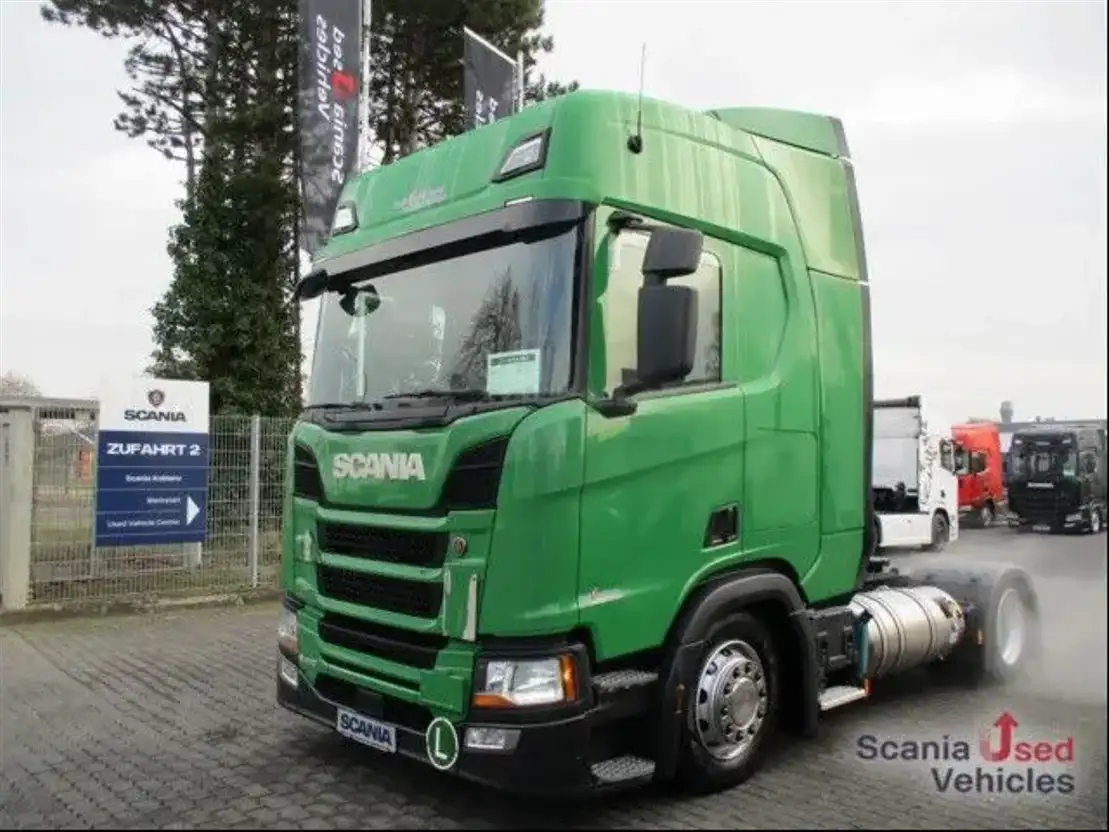 Scania R 410 EB - LNG - MEGA - HIGHLINE - | Mega-volume trekker - TrucksNL
