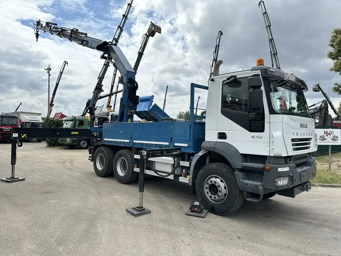 For sale: Iveco Trakker 410 6x4 + CRANE PALFINGER PK 36002 D (5x ...