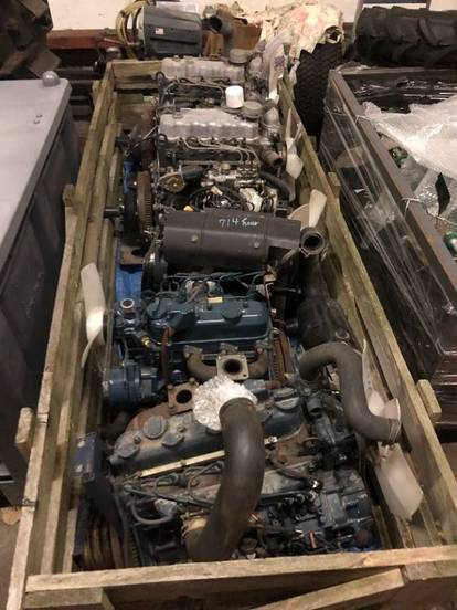 Te koop: Div Kubota Iseki Yanmar motoren D1105 V1305 E3AE1 E3112 3TNE74